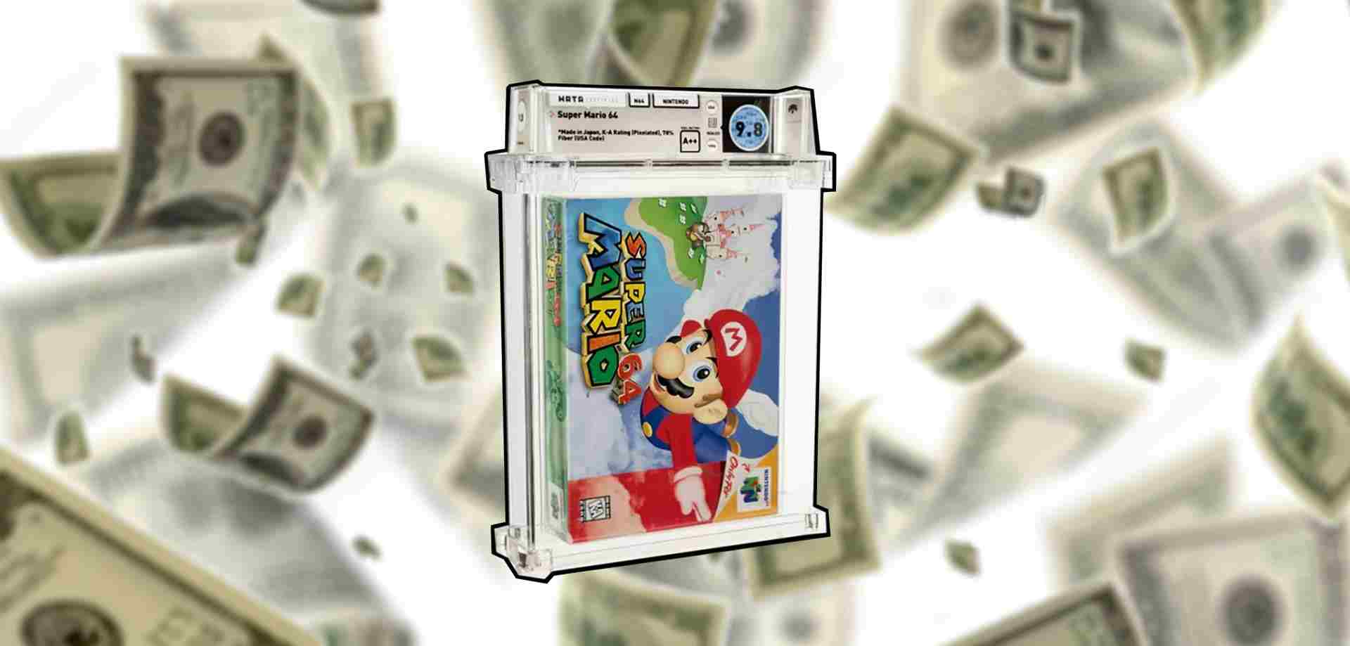 Copia Sellada De Super Mario 64 Se Vende Por Un Millón Y Medio